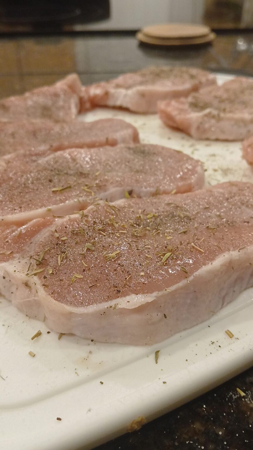 Easy Honey Garlic Pork Loin Chops - Homestead Goddess